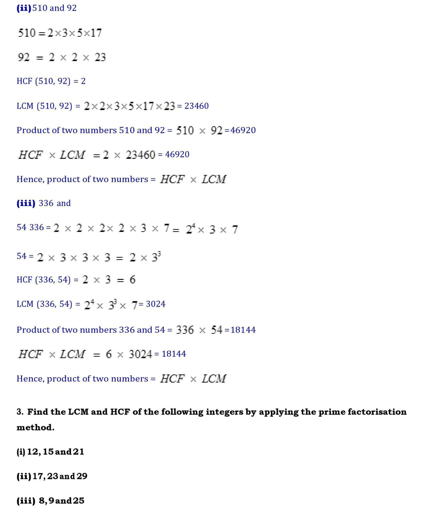 Ch-1 Real Numbers- Page wise NCERT Solution (1.2)
